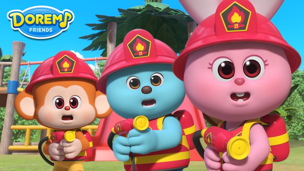 Fire Drill Song🔥│Doremi Friends Song│Baby Safety Song│Doremi Friends ...