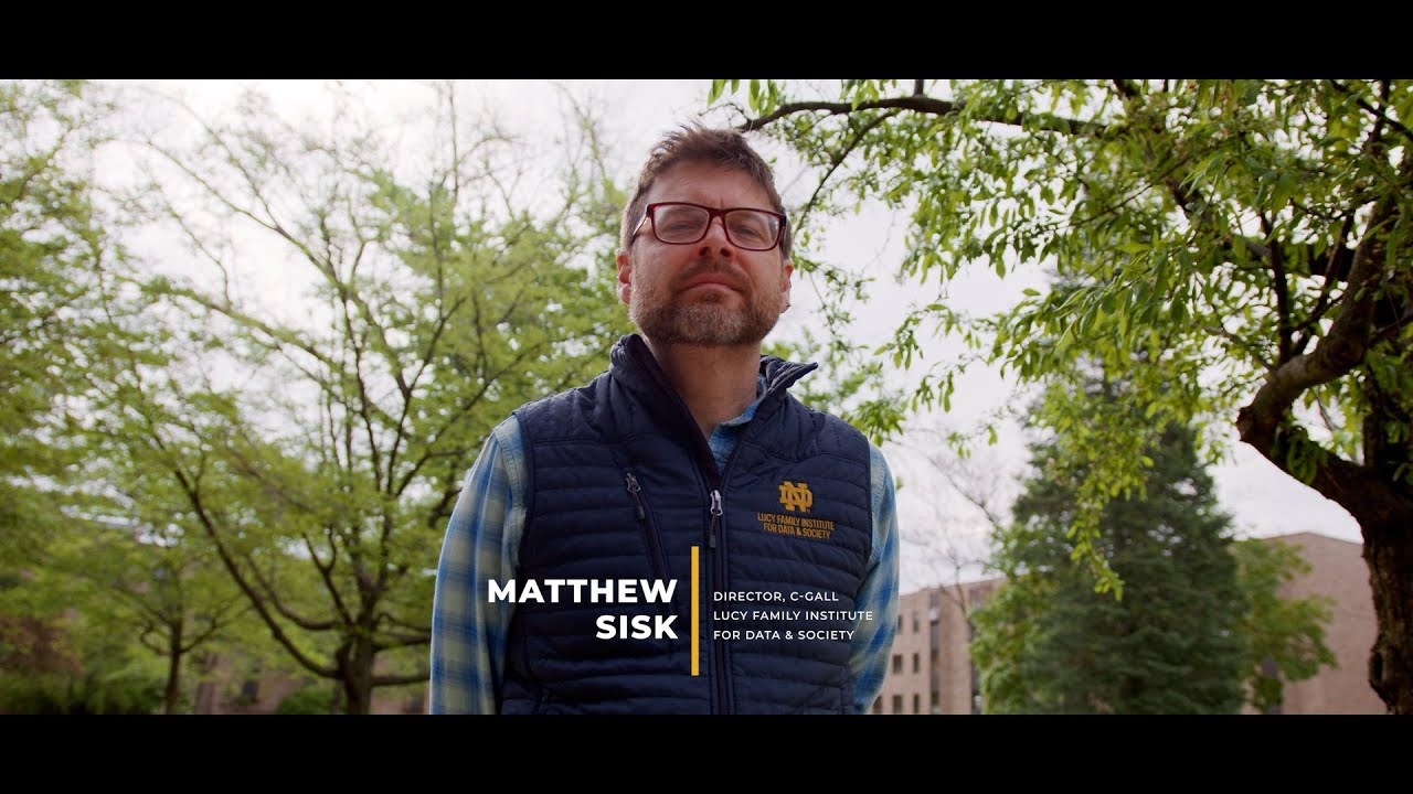 Meet the Lucy Family Institute Faculty: Matthew Sisk - YouTube