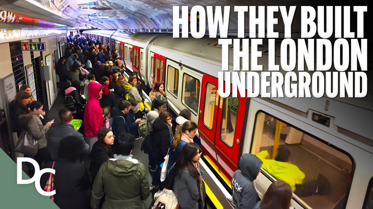 How They Built London's Underground Train Network | Trains That Changed ...