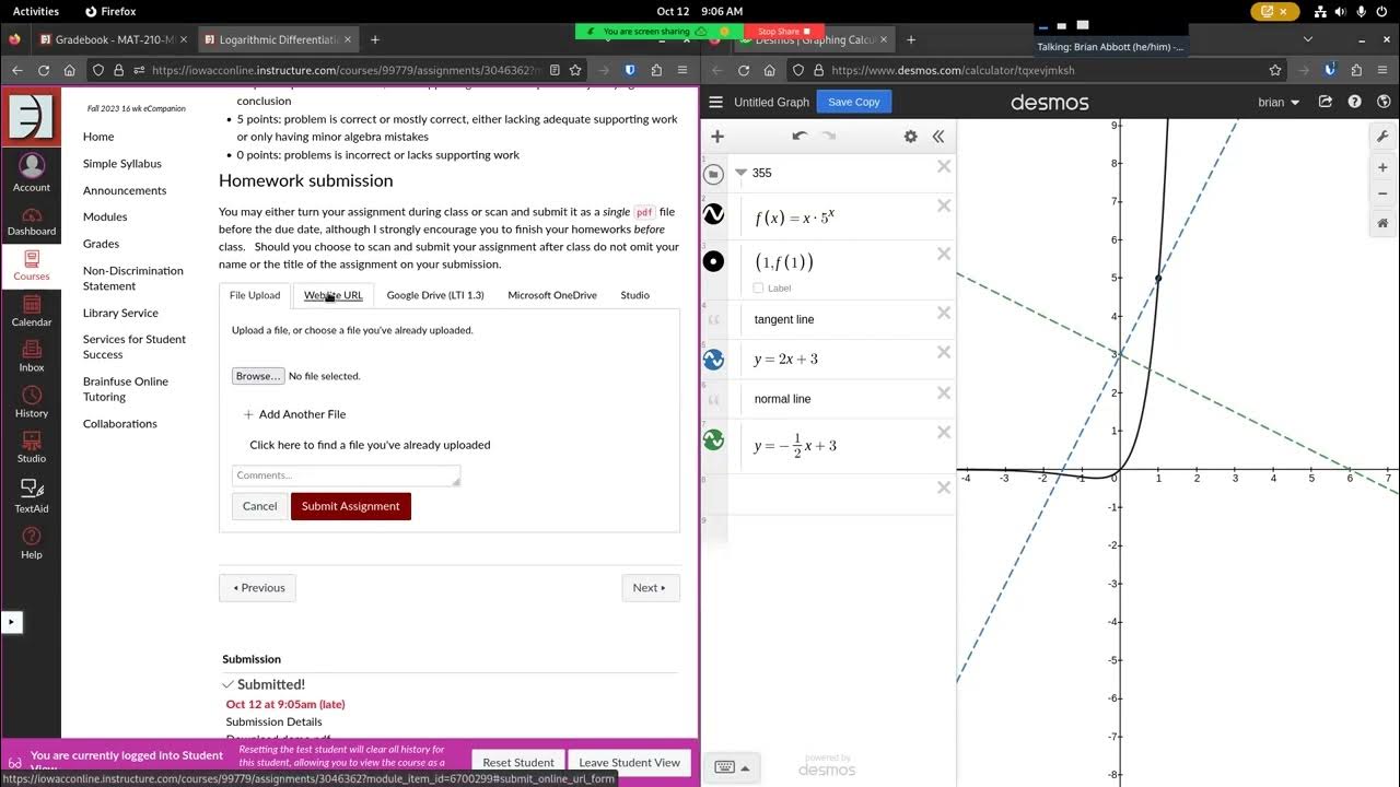 Submitting a file and a url to the same canvas assignment - YouTube