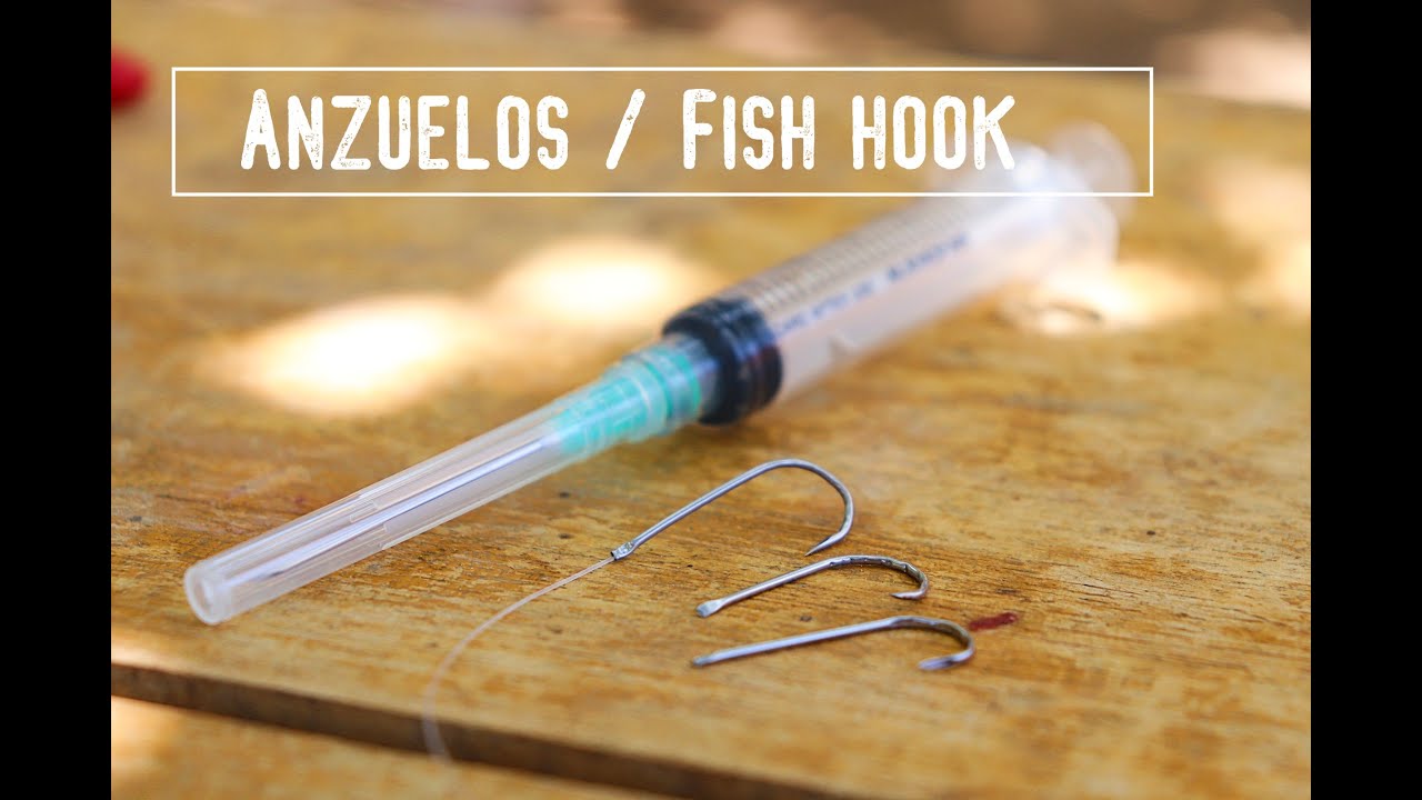 Mira como hacer un anzuelo con aguja / hook with needle - YouTube