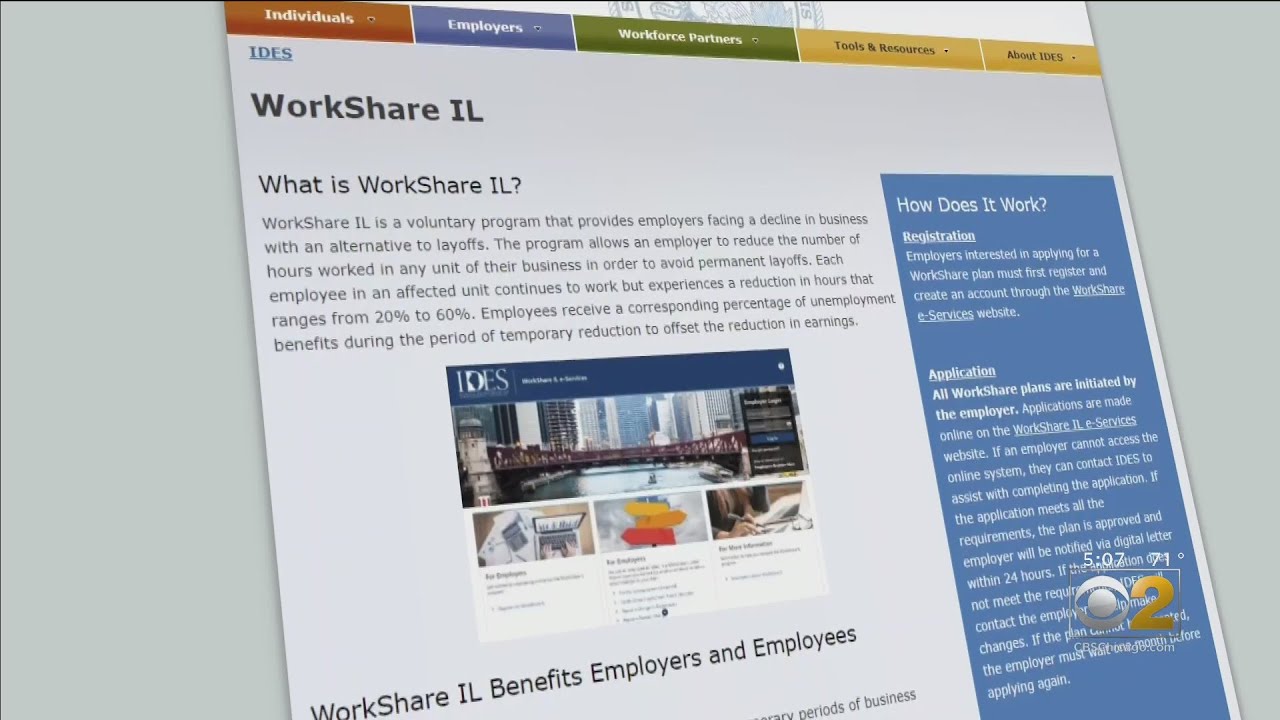 WorkShare Program Allows Illinois Residents To Work While Still ...