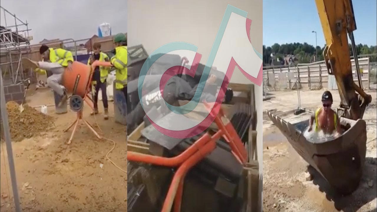 TIK TOK - Funny Building Site Compilation Video - YouTube