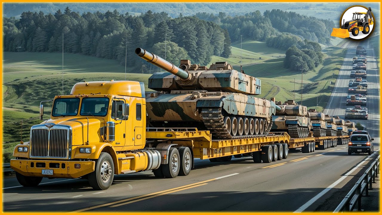 Unbelievable Oversize Truck Transport Skills | Mega Machines in Motion ...