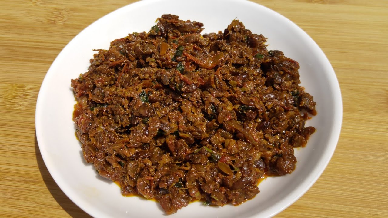 Bekang Rep Siamdan/Fermented Dry Soyabean Fry/Dry Axone Recipe/Mizo ...