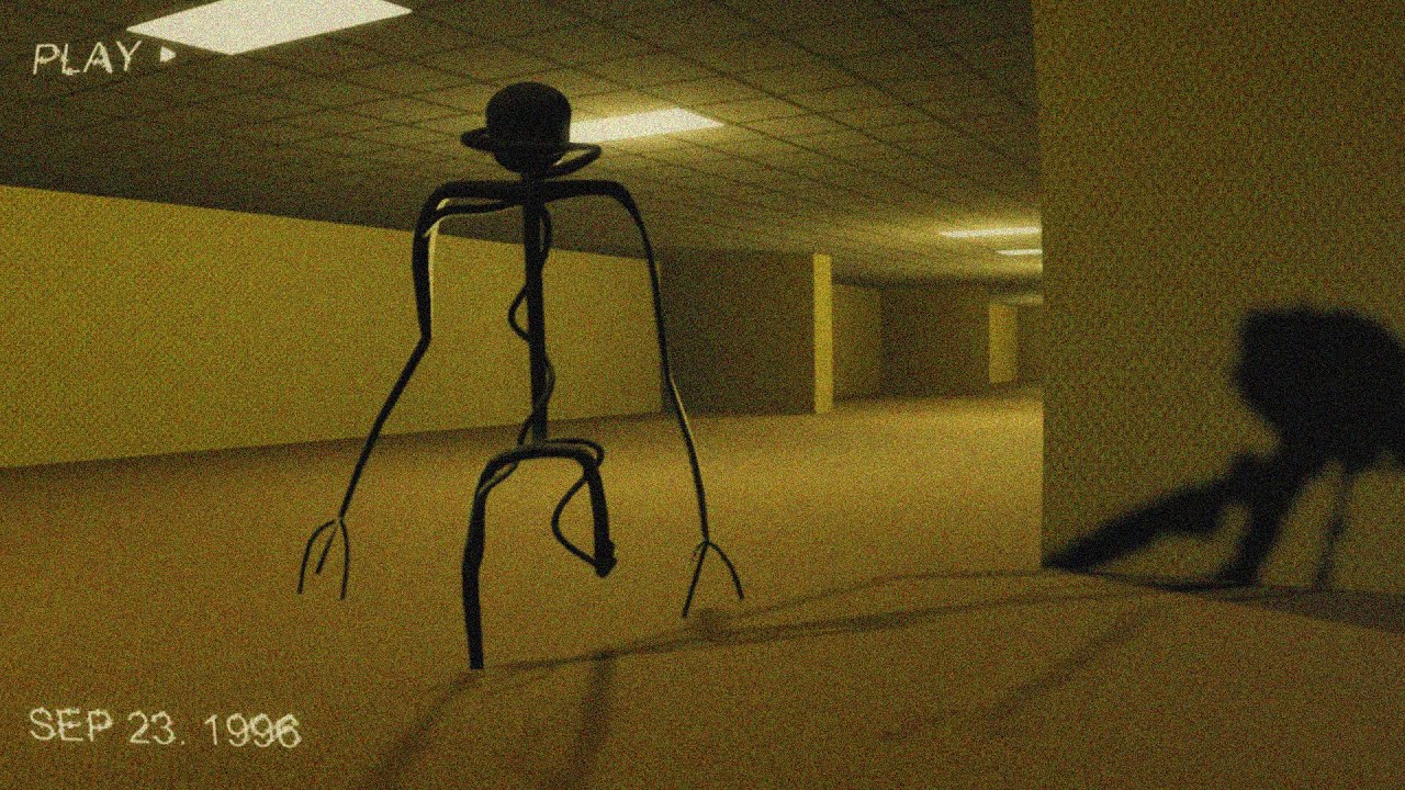 THE BACKROOMS (FOUND FOOTAGE) Horror game – walkthrough - YouTube