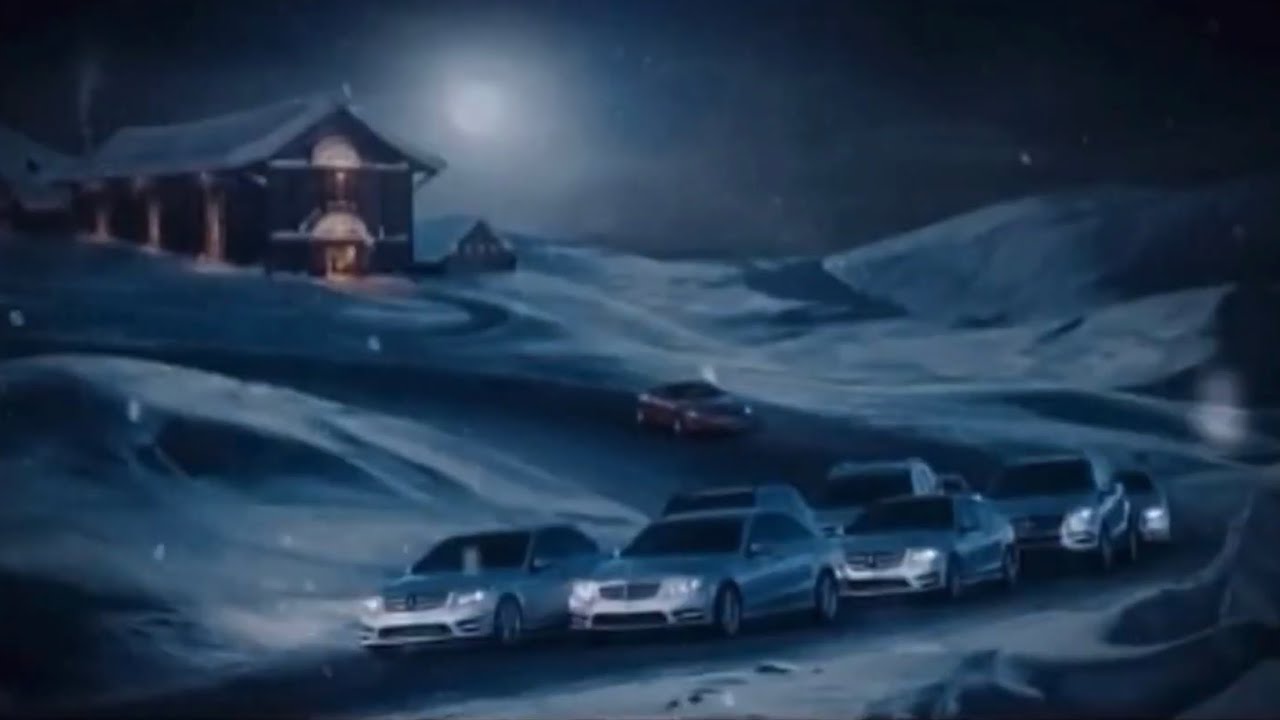 2011-2012 Mercedes-Benz winter event commercials C And M And E-Class ...