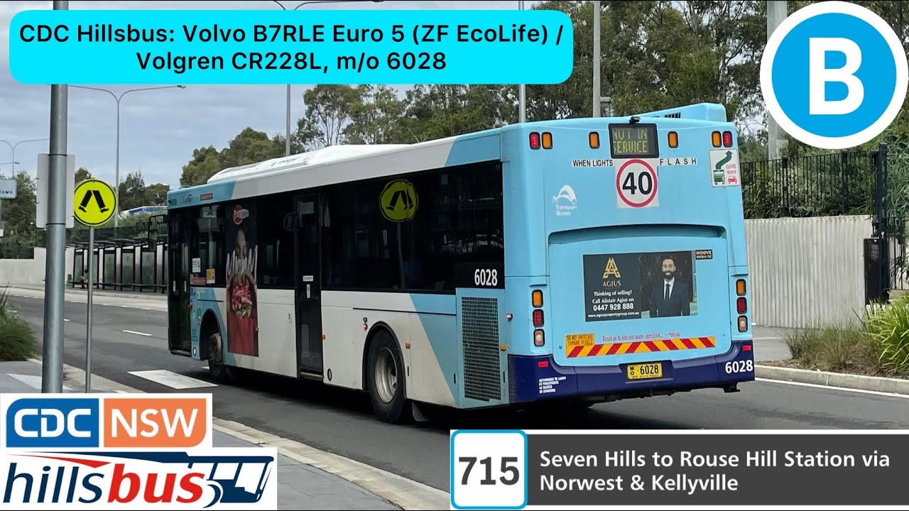 CDC Hillsbus: Volvo B7RLE Euro 5 (ZF EcoLife) / Volgren CR228L, m/o ...