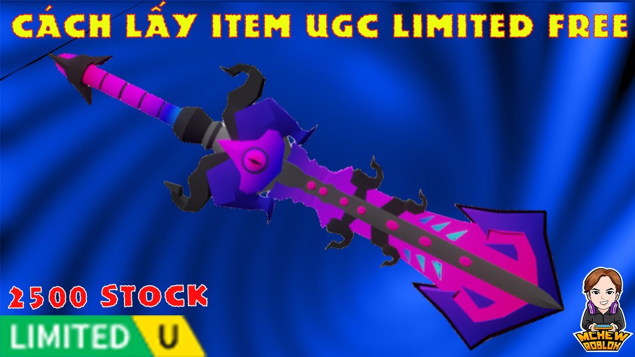 (ROBLOX) FREE UGC LIMITED | How to get the SHADOW EYE SWORD in Anime ...