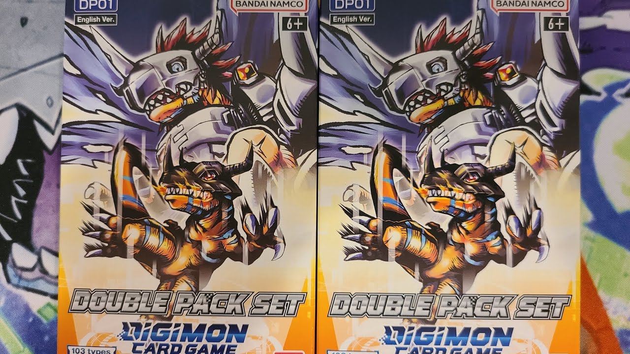 Digimon Card Game 2020 Double Pack Set 4th unboxing - YouTube