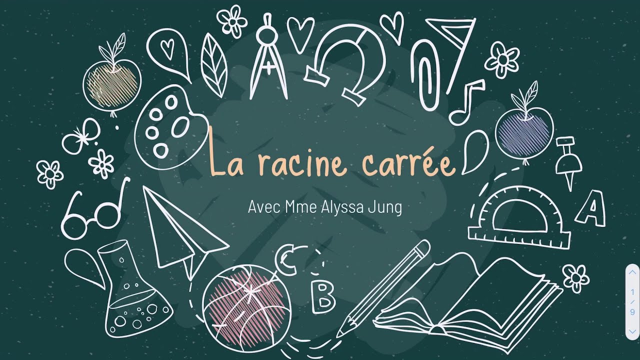 La racine carrée - YouTube