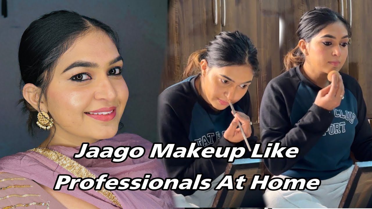 ਹੁਣ ਜਾਗੋ ਲਈ ਤਿਆਰ ਹੋਣ ਦੀ ਟੈਨਸ਼ਨ ਖਤਮ 😍||Easy Jaago Makeup Tutorial With ...