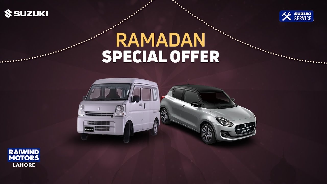 Ramazan Exclusive Offers at Suzuki Raiwind Motors! - YouTube