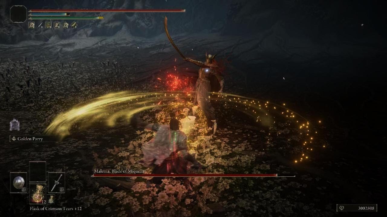 ELDEN RING: Malenia No Hit Solo (Parry + Great Épée) - Twitch Stream 2. ...