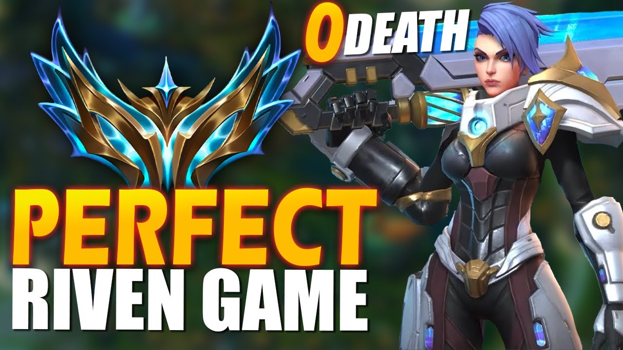 The PERFECT Riven game (NO DEATH!) - YouTube