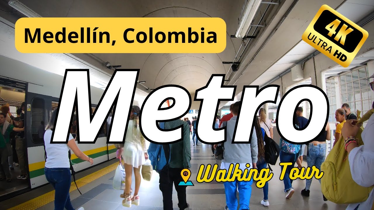 Exploring Medellín Colombia's Modern Metro : 𝙈𝙀𝘿𝙀𝙇𝙇𝙄𝙉 𝘾𝙊 🇨🇴 - YouTube