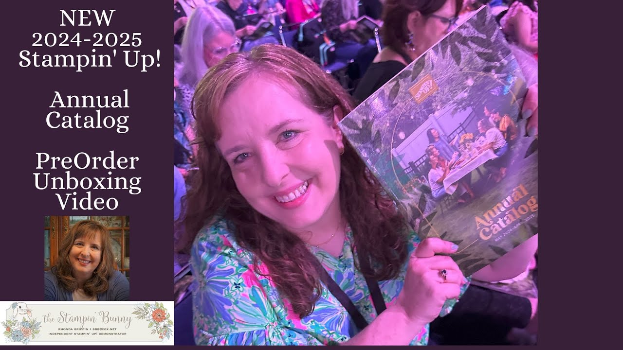 2024 2025 NEW Stampin Up! Annual Catalog PreOrder Unboxing Video - YouTube