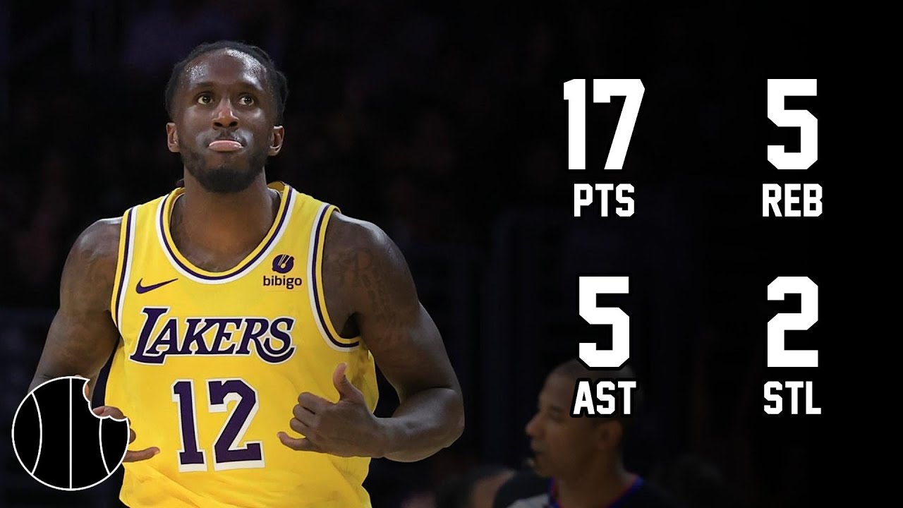 Taurean Prince Highlights | Spurs vs. Lakers | 13th Dec 2023 - YouTube