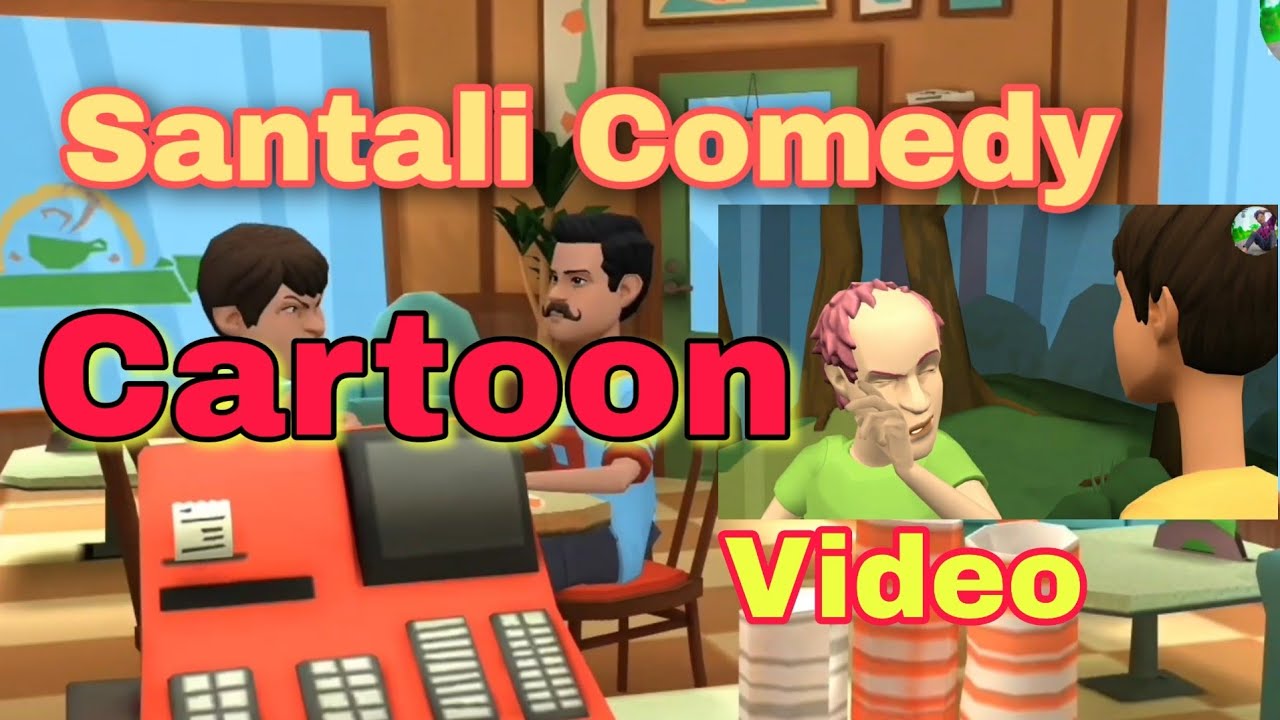 New Santali Comiyd Cartoon Video || Mandi Cartoon TV || Santali Cartoon ...
