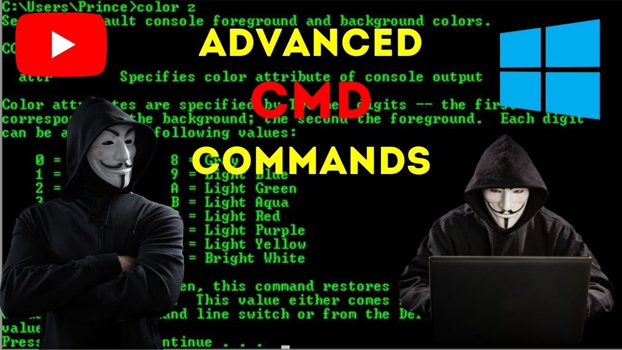 Advanced CMD Commands in Hindi | Windows CLI Tutorial | CMD Tutorial ...