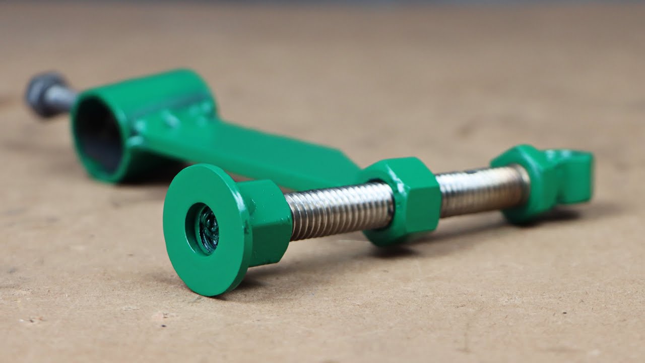 Crazy Idea for clamp! New one! Genius & Cool DIY idea! - YouTube