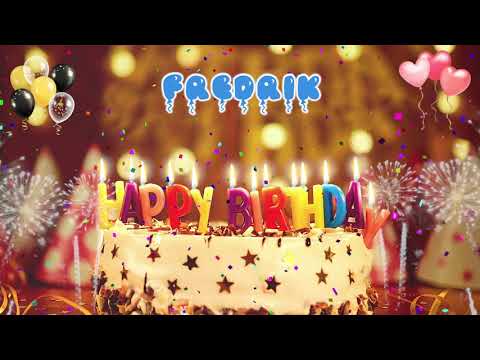 FREDRIK Happy Birthday Song – Happy Birthday Fredrik