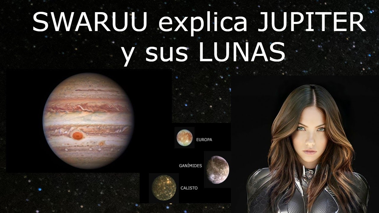 SWARUU explica desde su perspectiva JUPITER y sus LUNAS, # ...