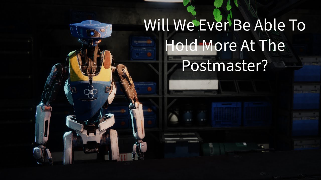 Will We Ever Be Able To Hold More At The Postmaster? - YouTube