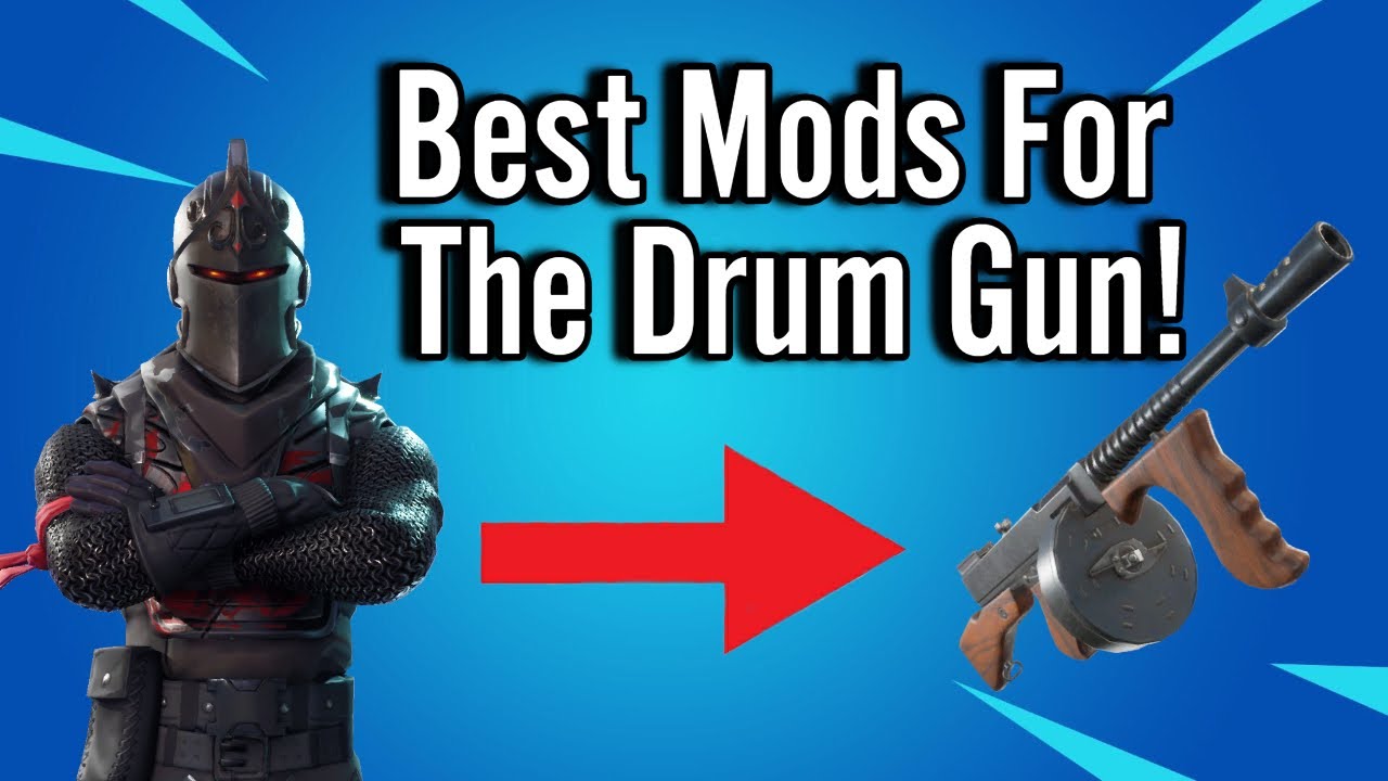 Best Mods For The New Drum Gun! - YouTube