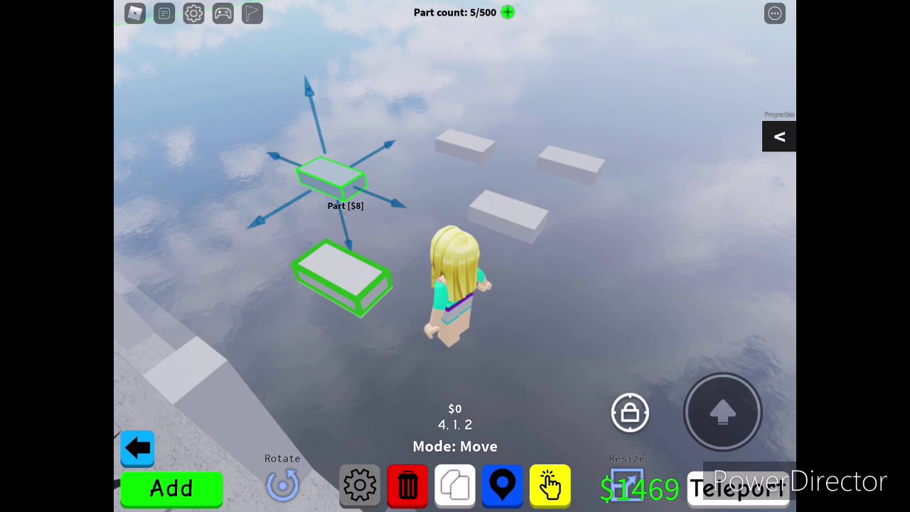 how to make invisible block (🖲obby creator🎲) - YouTube