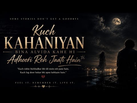 Kuch kahaniyan Bina alvida kahe | Adhoori reh jati hai |Rishabh -Official song 