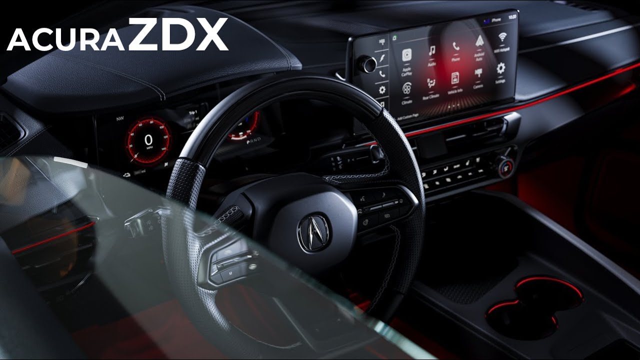 Electrifying Performance: Acura's First EV, the 2024 ZDX - YouTube