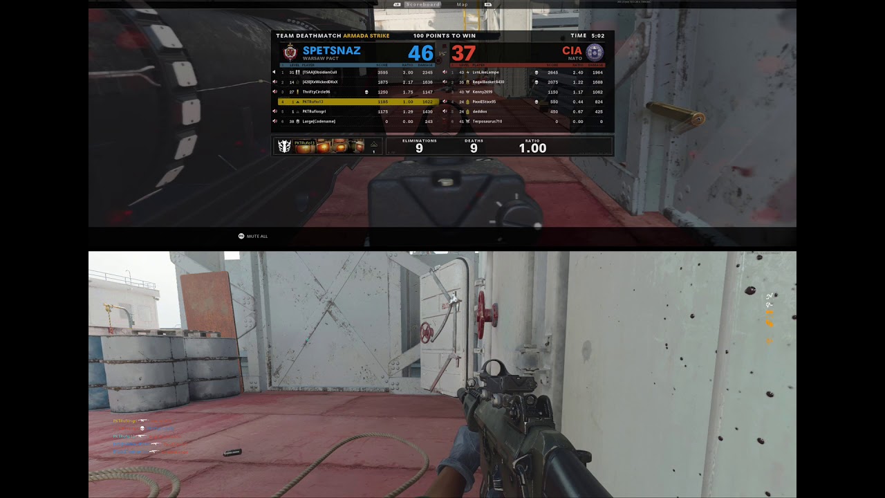 cold war split screen freezing - YouTube