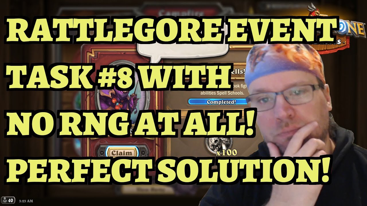 Rattlegore Event Task #8 - I Love Spells - Heroic Babbling Book - All ...