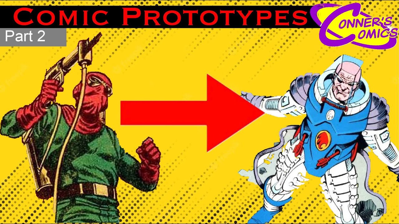 Comic Book Prototype Characters (Part 2) | Spec Talk - YouTube