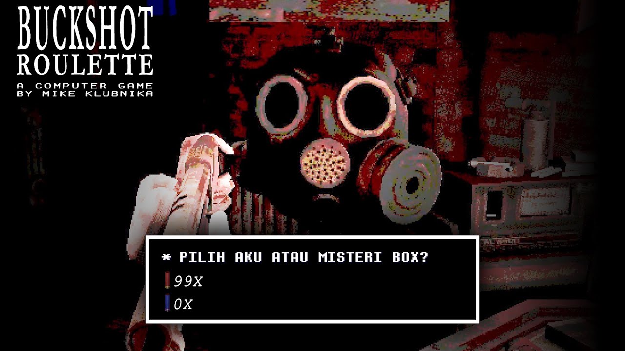 Russian Roulette Pake Shotgun enak njir... buckshot roulette - YouTube