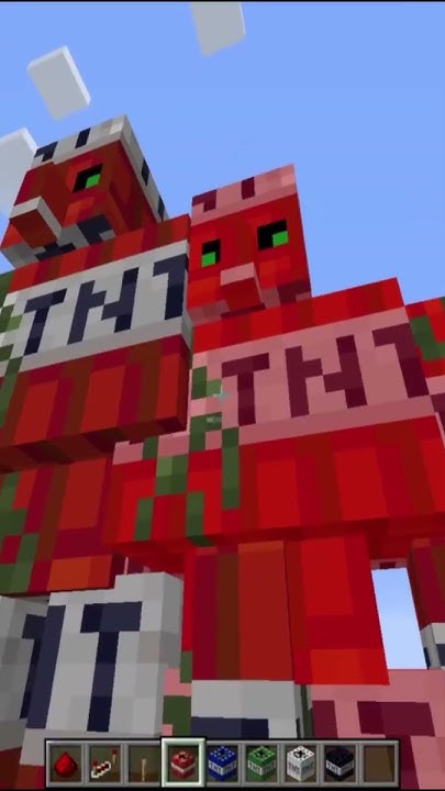 HOW TO SPAWN SECRET MUTANT TNT MOBS ? - YouTube