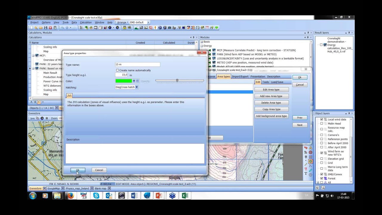 New Energy Calculation Method in windPRO 3 0 - YouTube