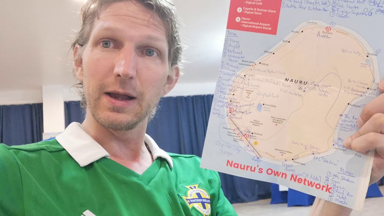 A Beer in the Menen Hotel Restaurant Nauru August 2019 - YouTube