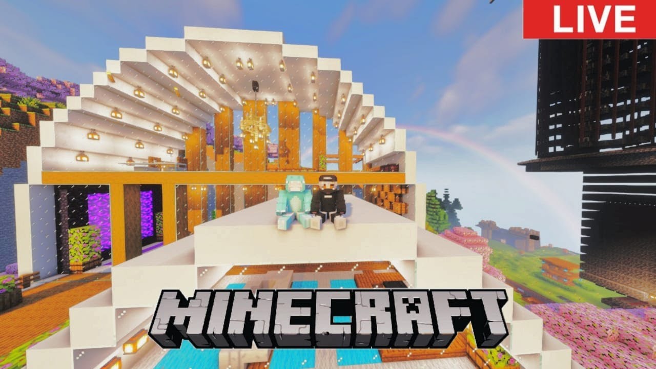 🔴Minecraft 1.20 LIVE🔴| JAVA + PE PUBLIC SMP | ASMR Sound | #minecraft #live #smp #asmr # ...