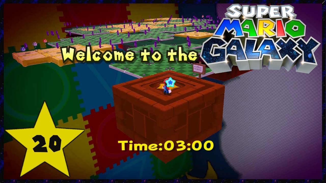 Super Mario Galaxy Episode 20: Undergrunt and Luigi's Purple Coins ...