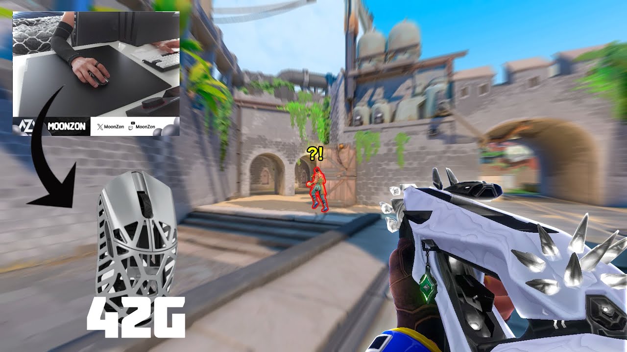 What playing with a 42g MOUSE Does to your AIM - YouTube