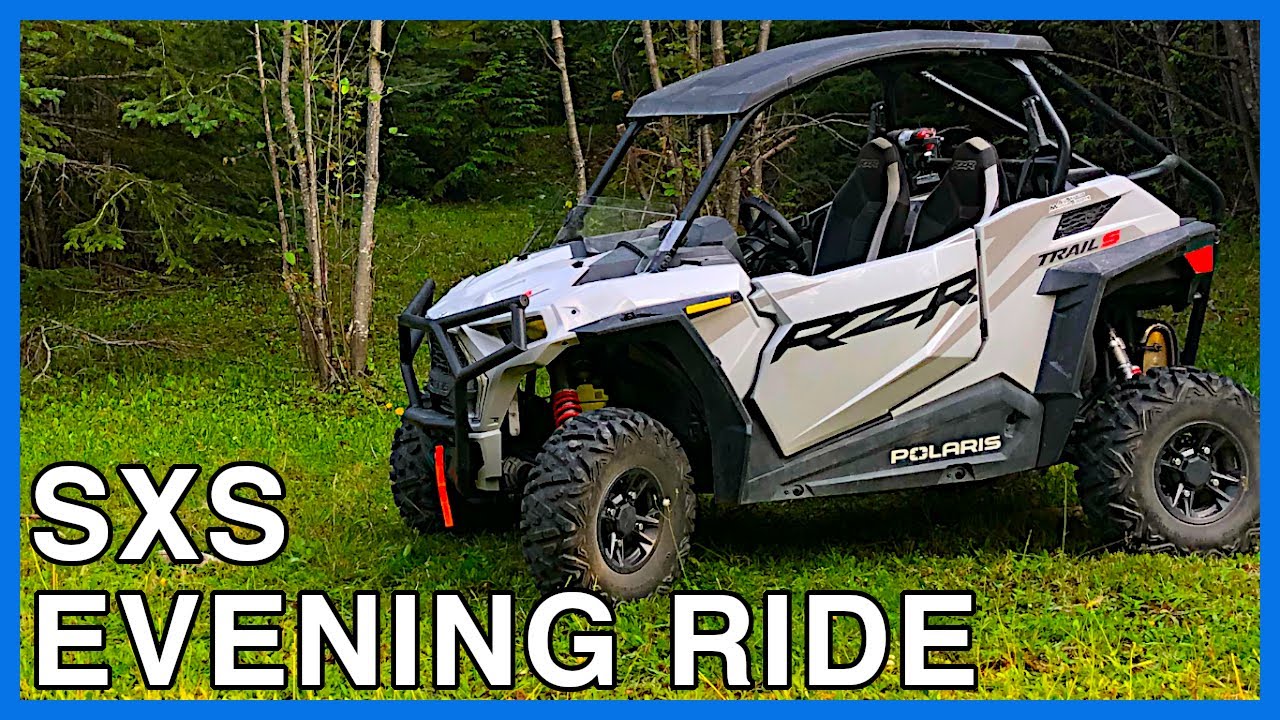 SXS Evening Trail Ride // Perry Creek Area // Polaris RZR Trail S 1000 ...