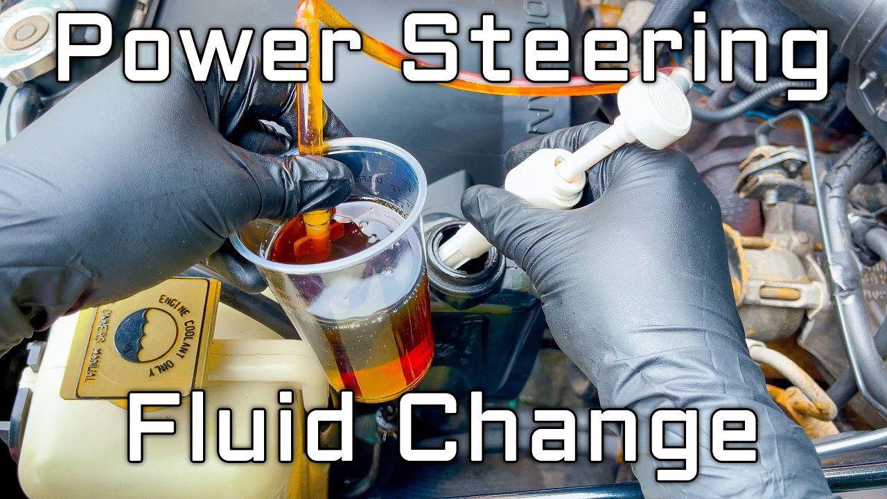 The EASIEST Way To Change Power Steering Fluid - YouTube