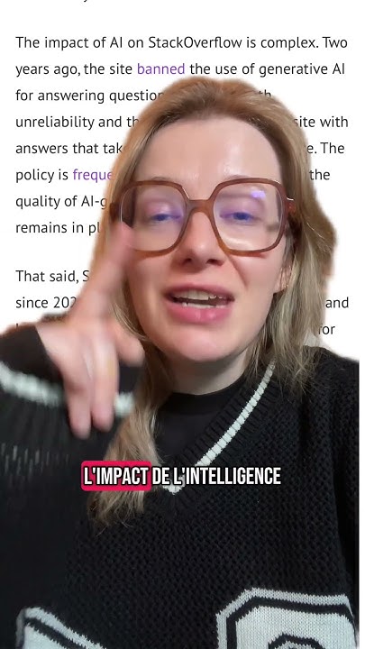 Stack overflow en galère #code #coding #codinglife #programming #stackoverflow #ia #ias #agent ...