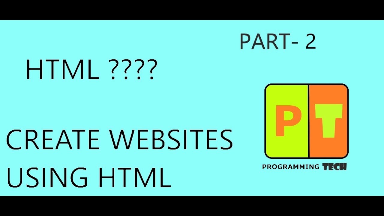 Html Part 2 Youtube