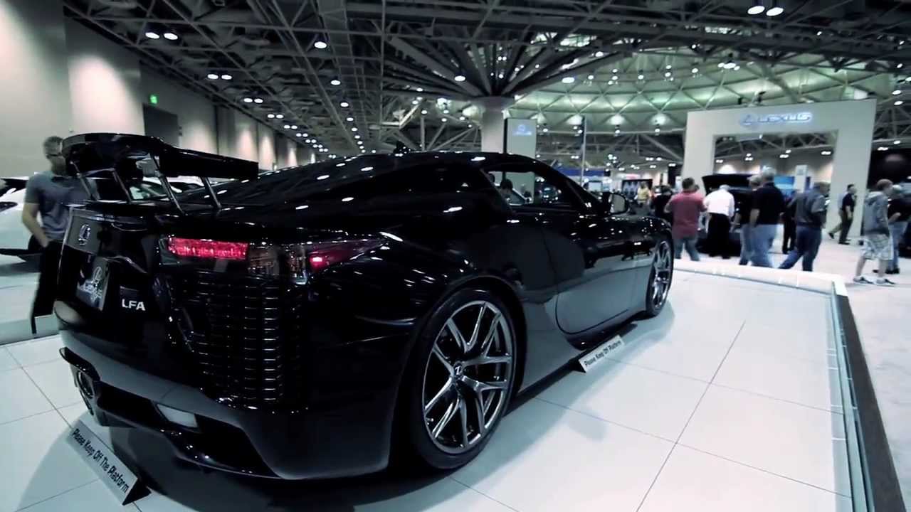 Lexus LFA - Minneapolis Auto Show - YouTube