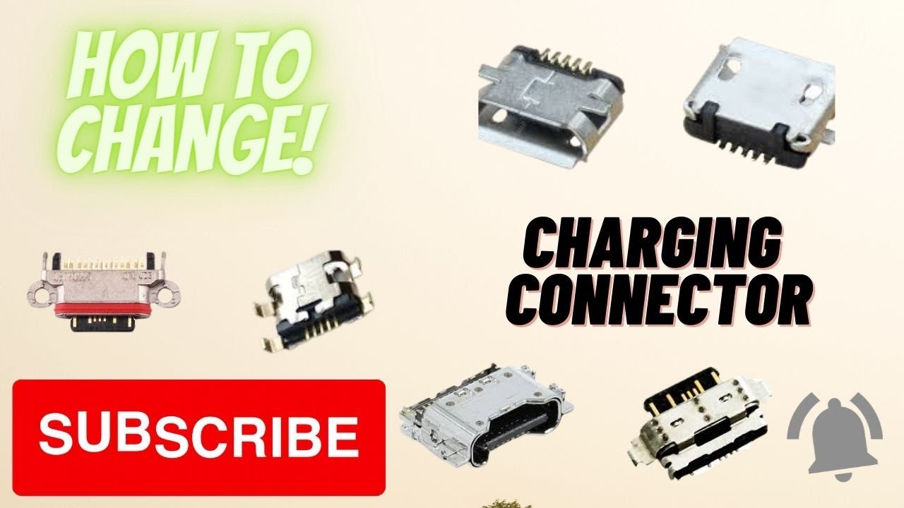 How to Replace a Charging Connector CC in a Easy & Perfect Way for any ...