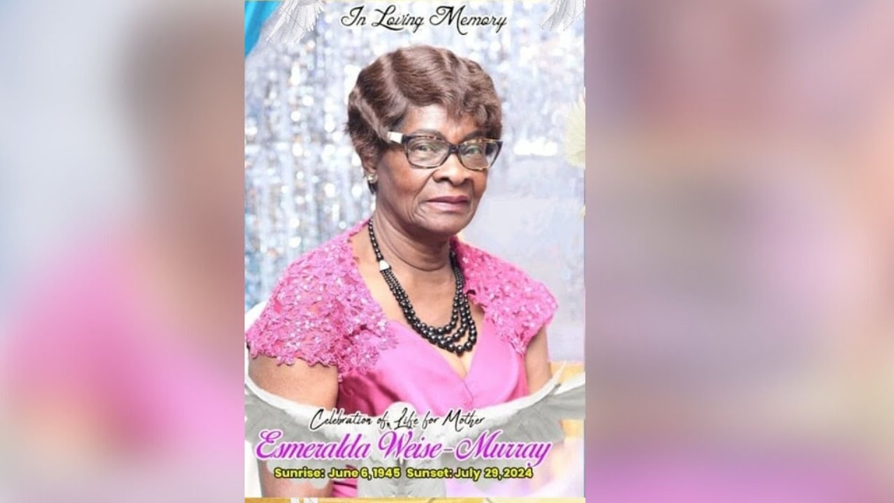 Celebration of Life for Esmeralda Elizabeth Weise-Murray - YouTube