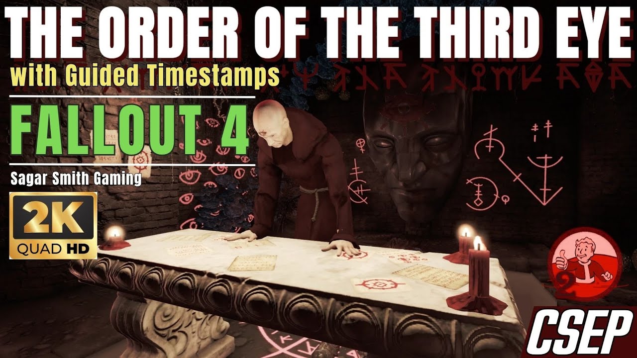 The Order of the Third Eye FALLOUT 4 Mod Gameplay | Halloween Special # ...